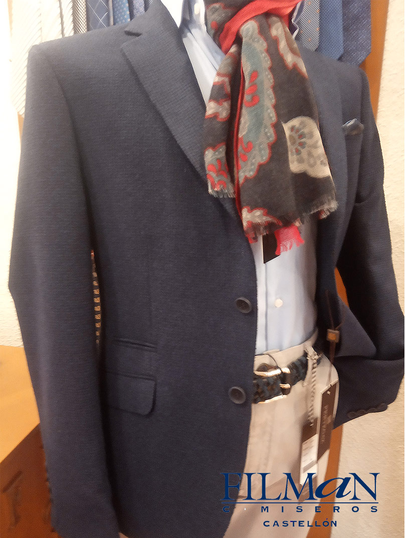 Americana azul – Filman camiseros Castellón